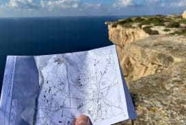 Coastal walk Malta-Gozo: hiking map / downloads | WandernDeluxe